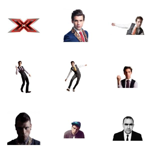 이탈리아 X FACTOR 쇼 > 캐릭터 스티커 | 텔레그램 한글사이트