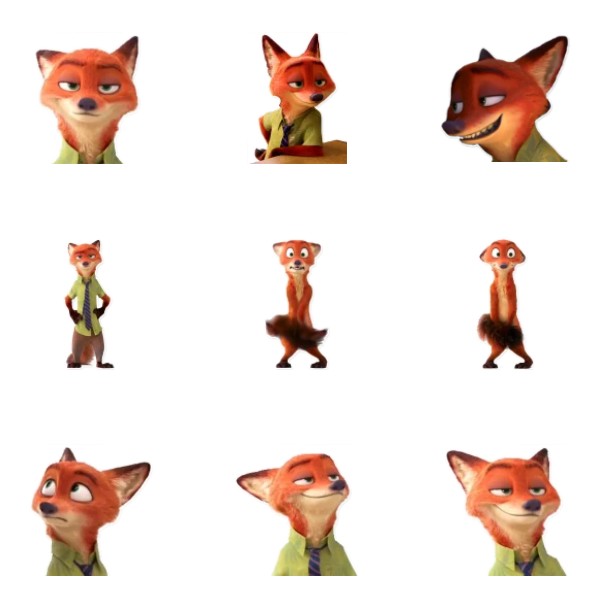 NICK WILDE > 영화/드라마 스티커 | 텔레그램 한글사이트